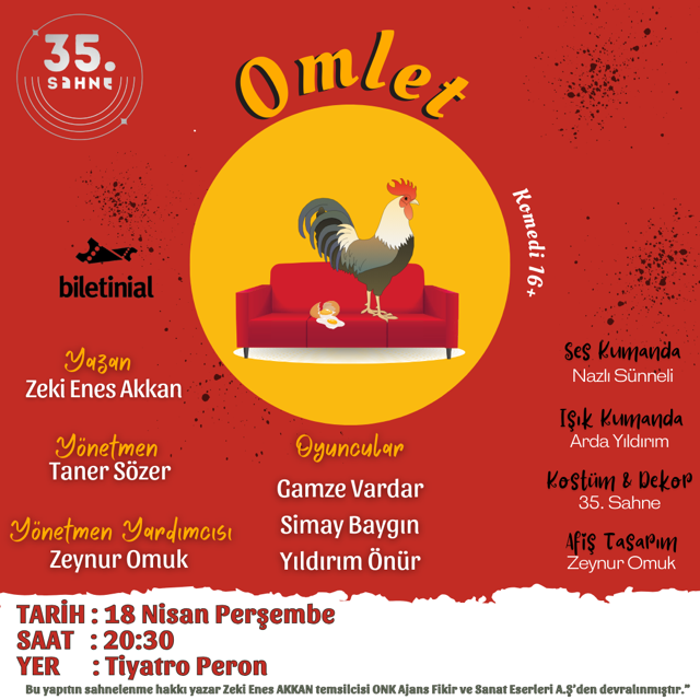 Omlet | Tiyatro Peron